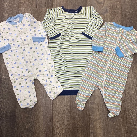 Gerber | One Pieces | Gerber Set Of 3 Sleepers And Sleep Sack | Poshmark